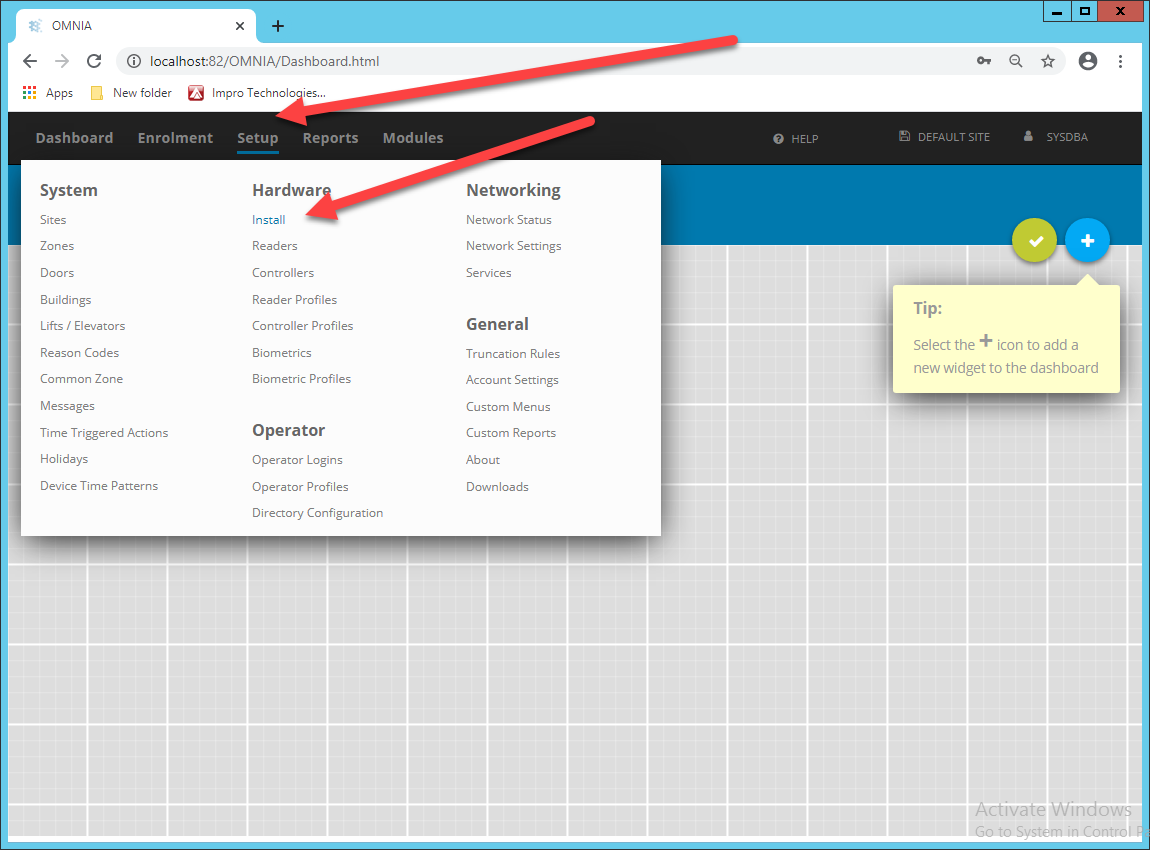 OMNIA Hardware Installation - PMT Security