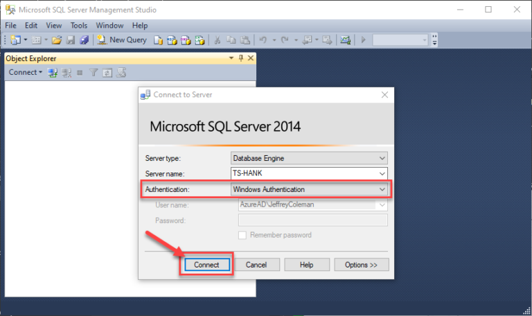 Create a Database for OMNIA 4.5 After Running the .iso - PMT Security